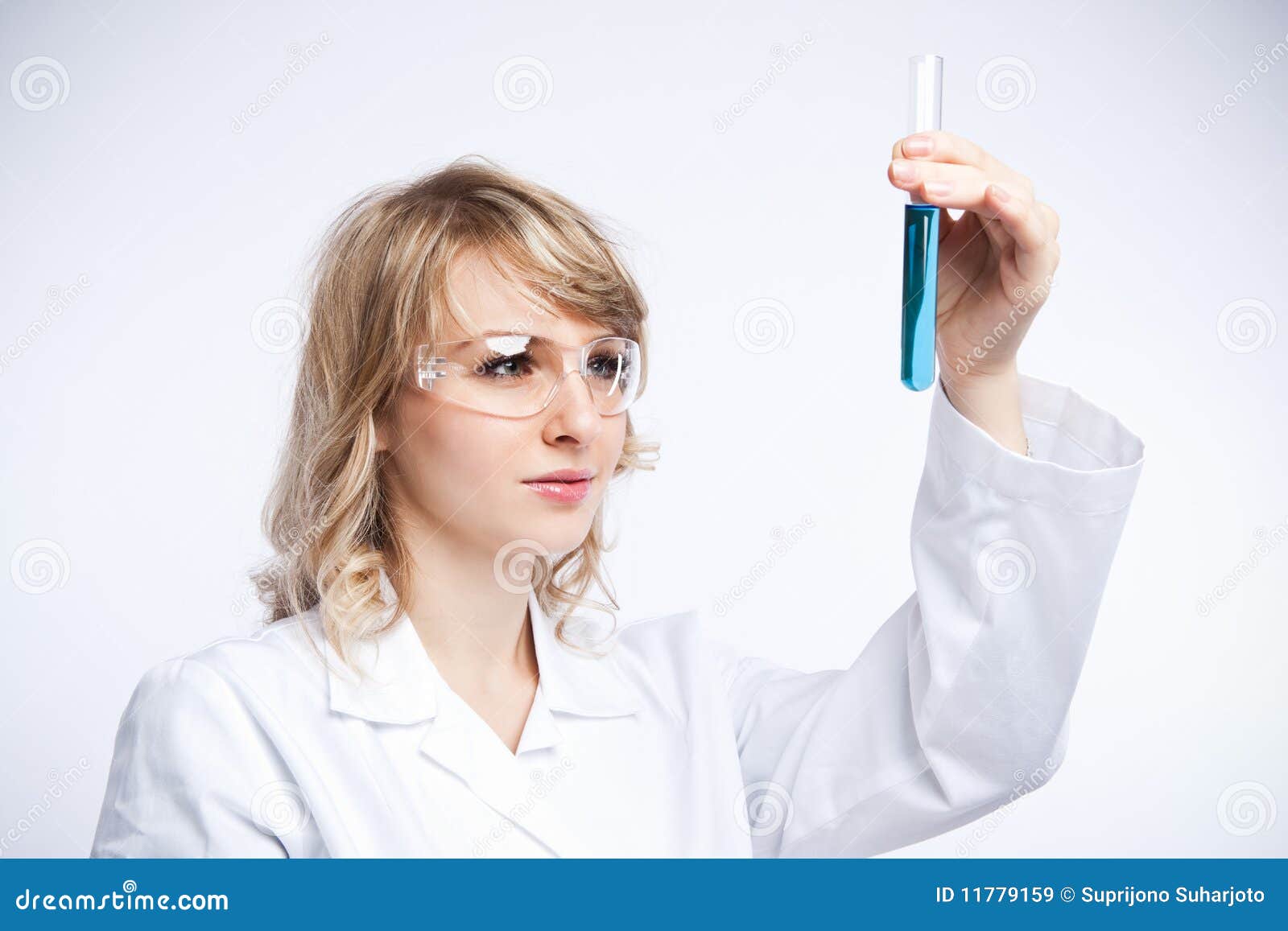 Female scientist stock image. Image of studying, copyspace - 11779159