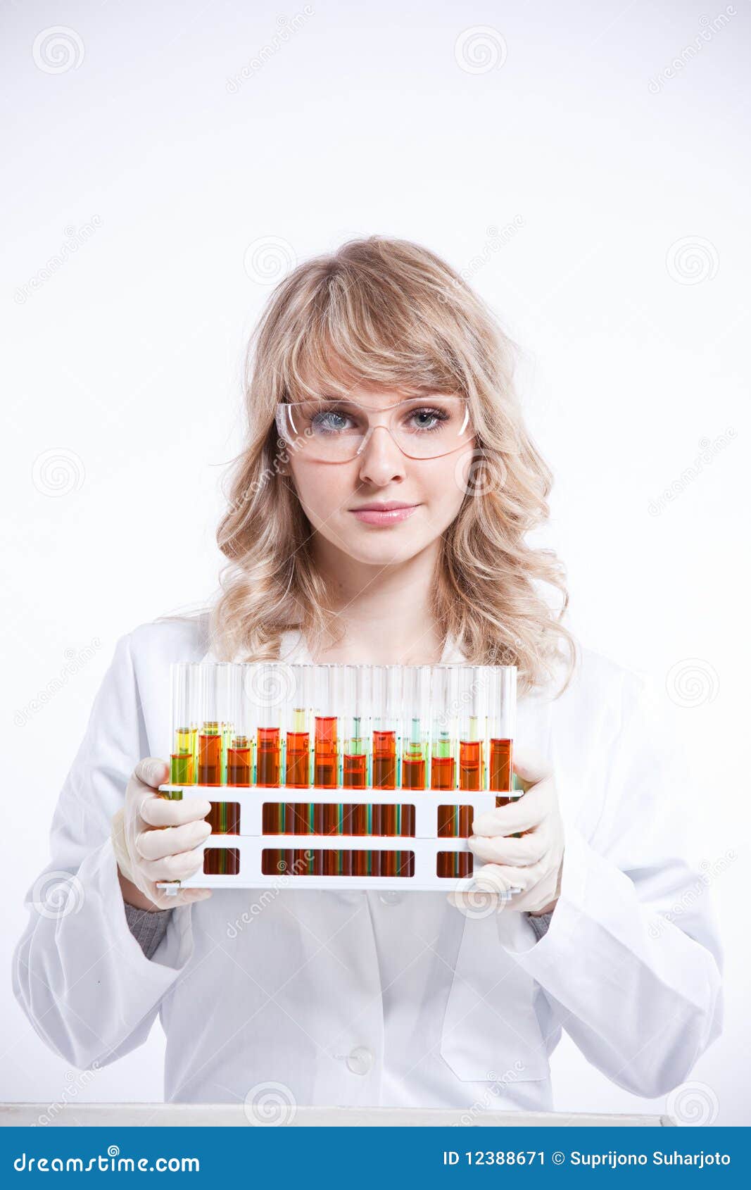 Female scientist stock image. Image of science, female - 12388671