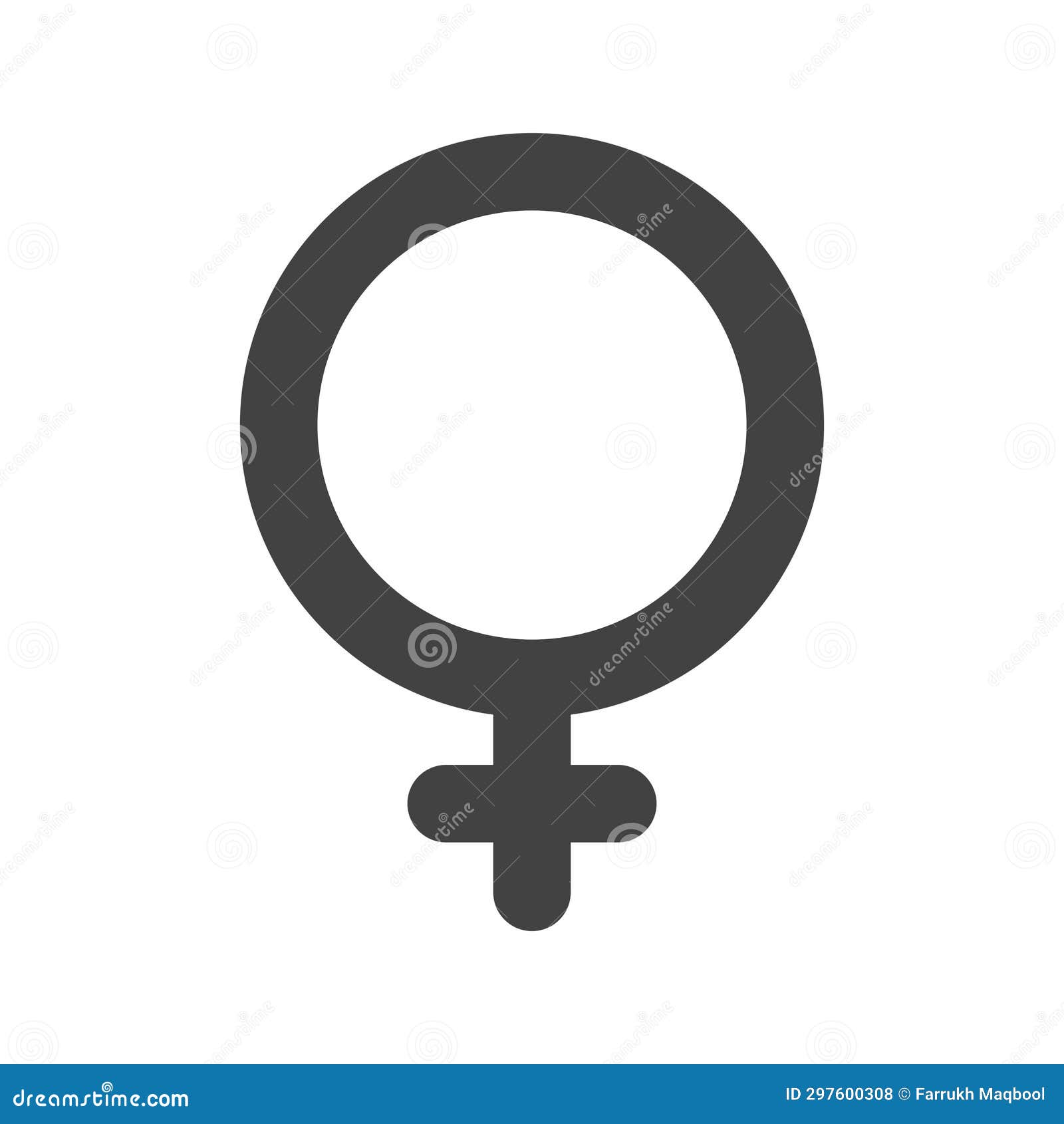 Female Sign Icon Vector Image. Stock Vector - Illustration of vector ...