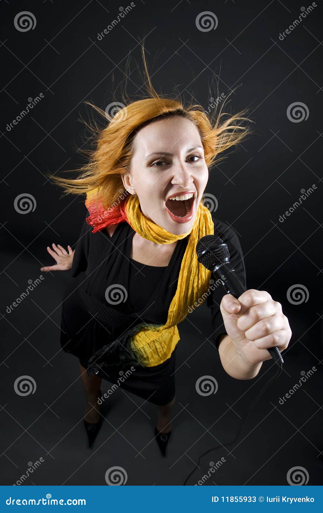 Female singer stock image. Image of adult, culture, music - 11855933