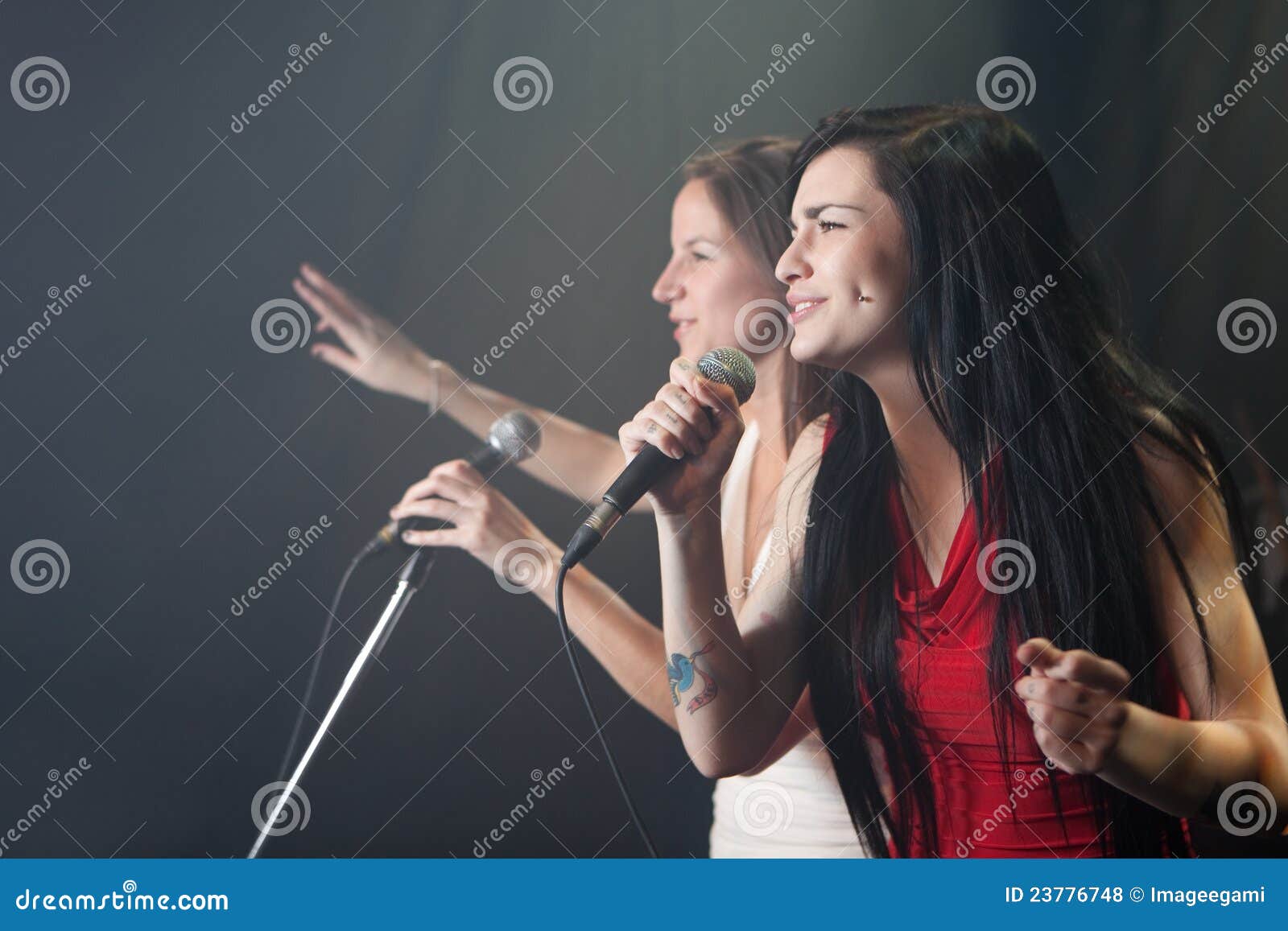 Female singers stock photo. Image of diva, performance - 23776748