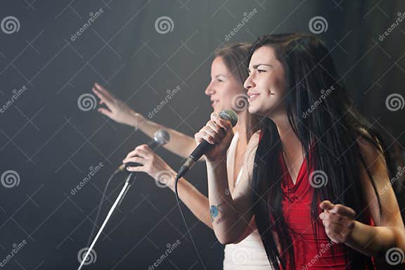 Female singers stock photo. Image of diva, performance - 23776748