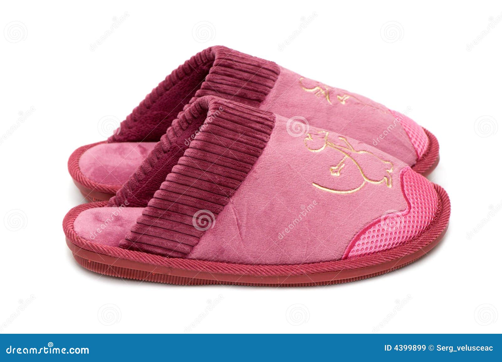 Female slippers stock image. Image of heat, background - 4399899