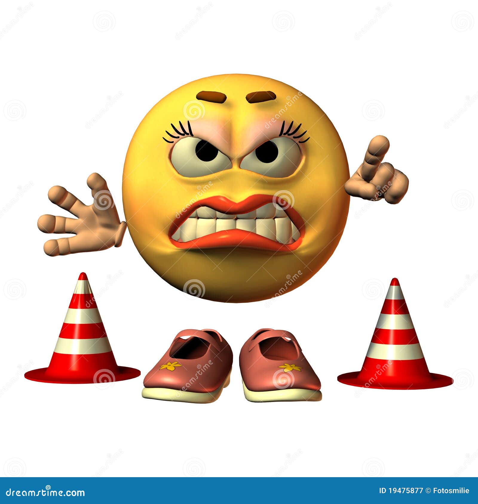 Smiley And Stop Sign Stock Photography | CartoonDealer.com #21013526