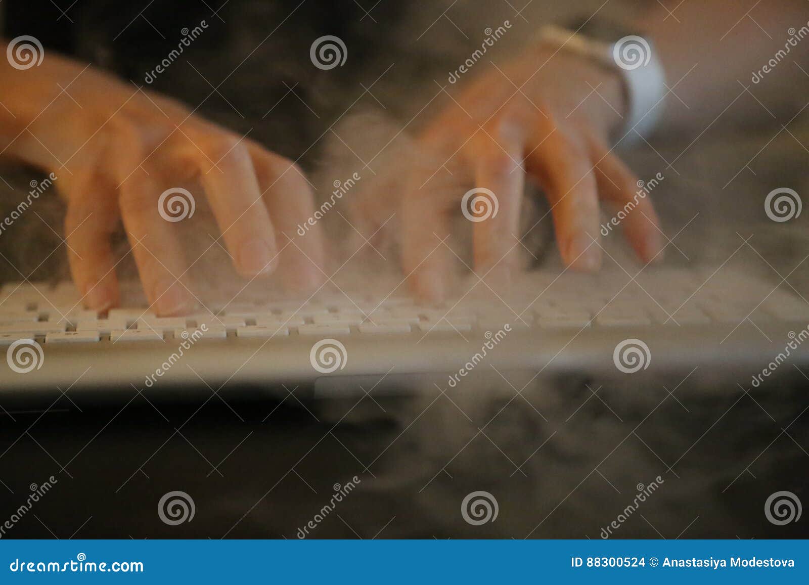 Female Smoker Working Computer Photos - Free & Royalty-Free Stock ...