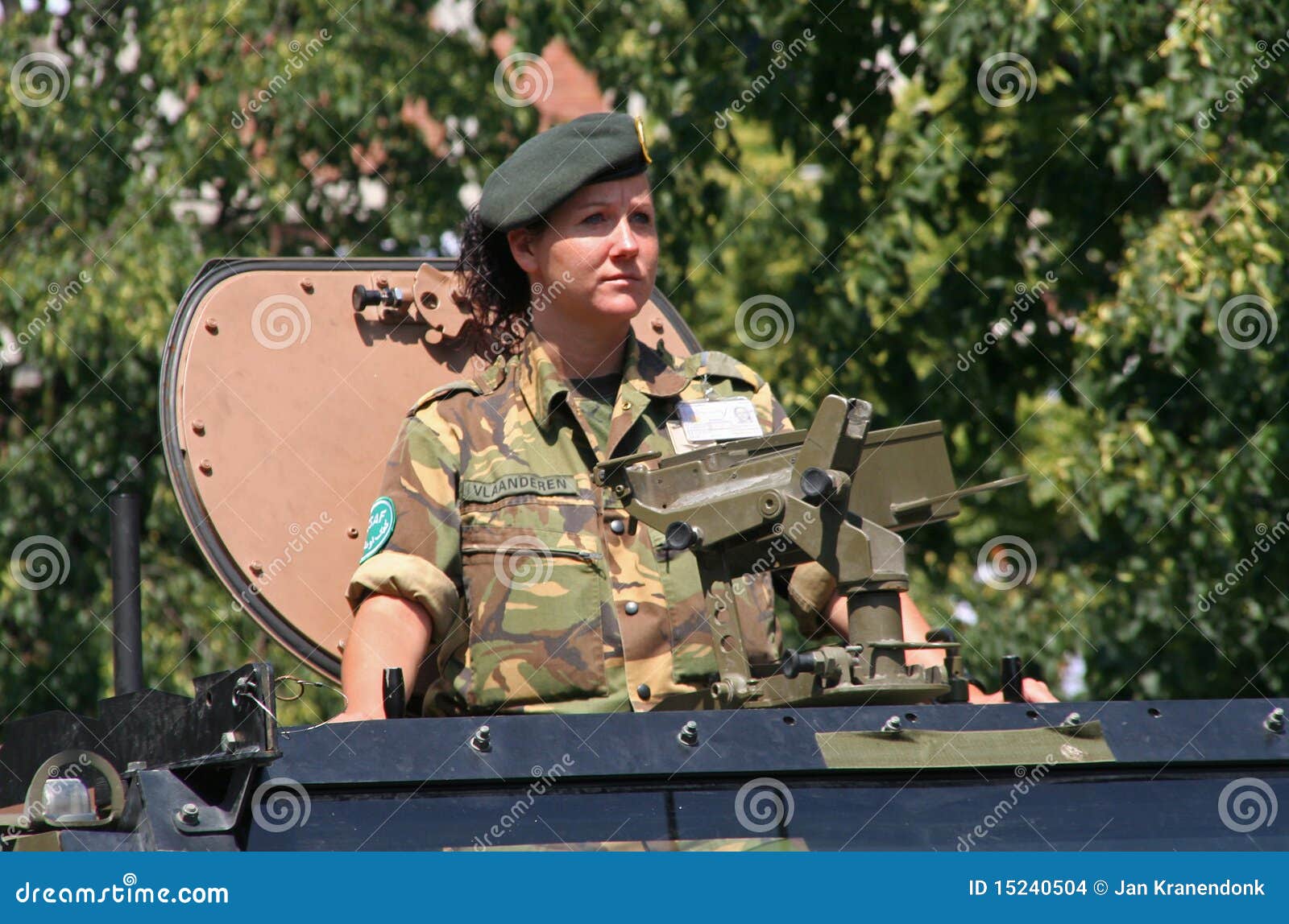 Female Soldier Of King`s Troop Royal Horse Artillery On Mounted Guard ...