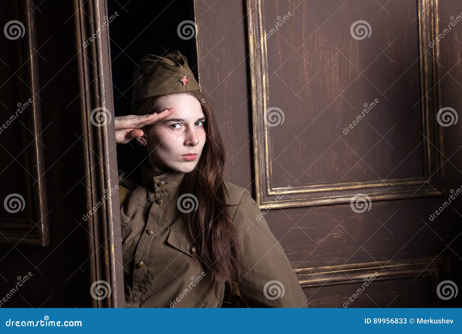 Female Soldiers of the Soviet Army during the Second World War Stock ...
