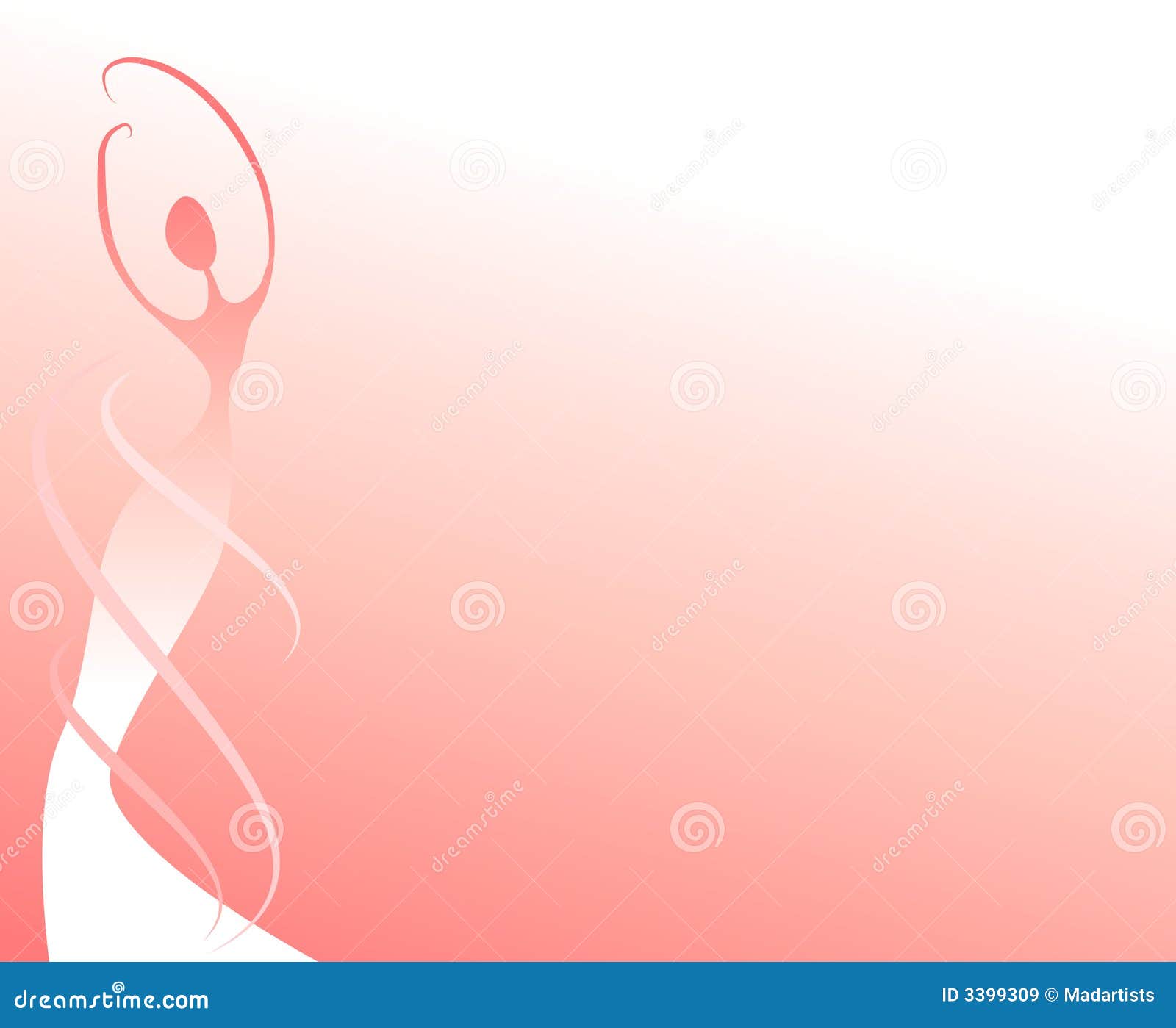 Female Statue Silhouette Pink Stock Illustration - Illustration of ...
