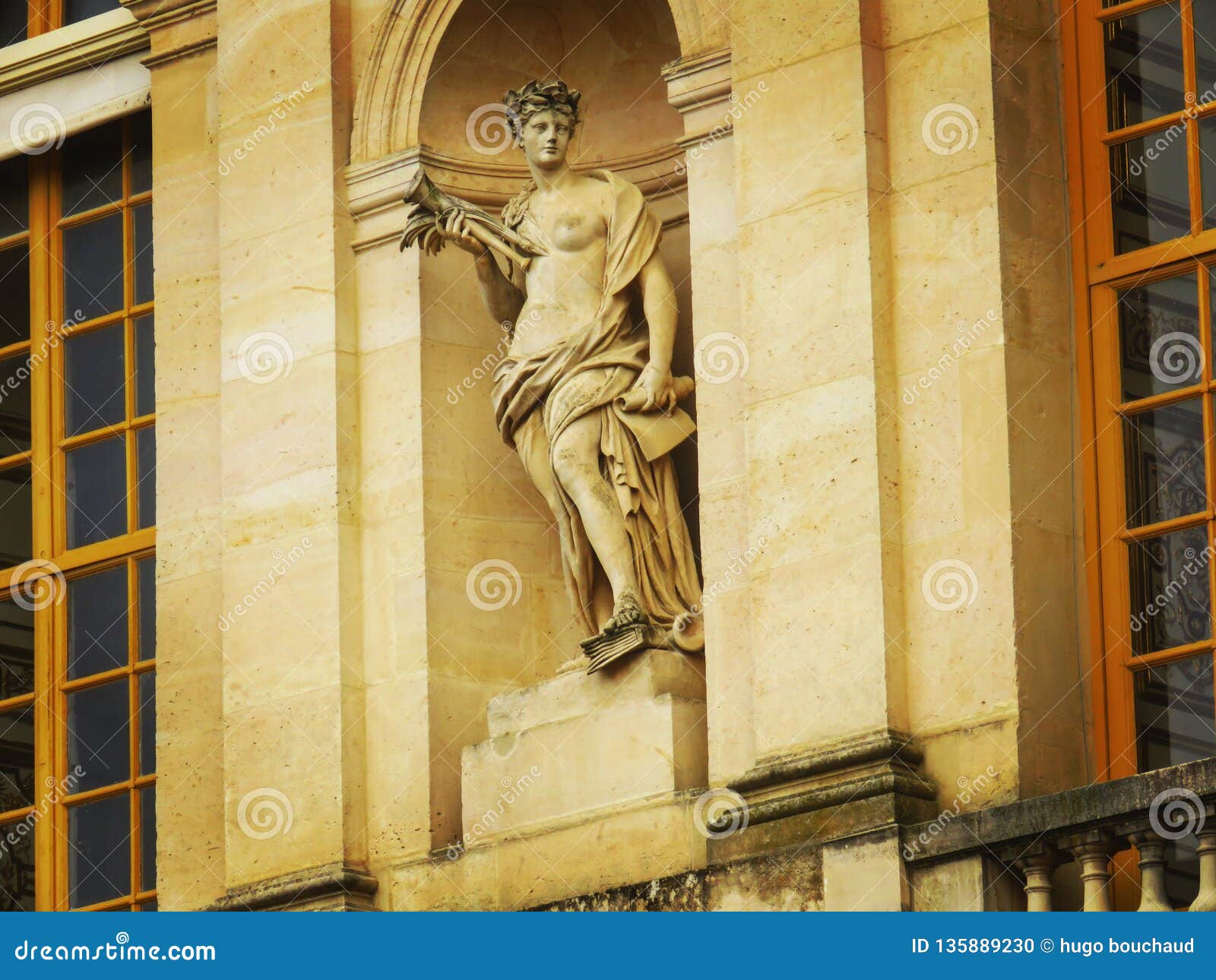 Female Statue from Versailles Stock Photo - Image of statue, versailles ...