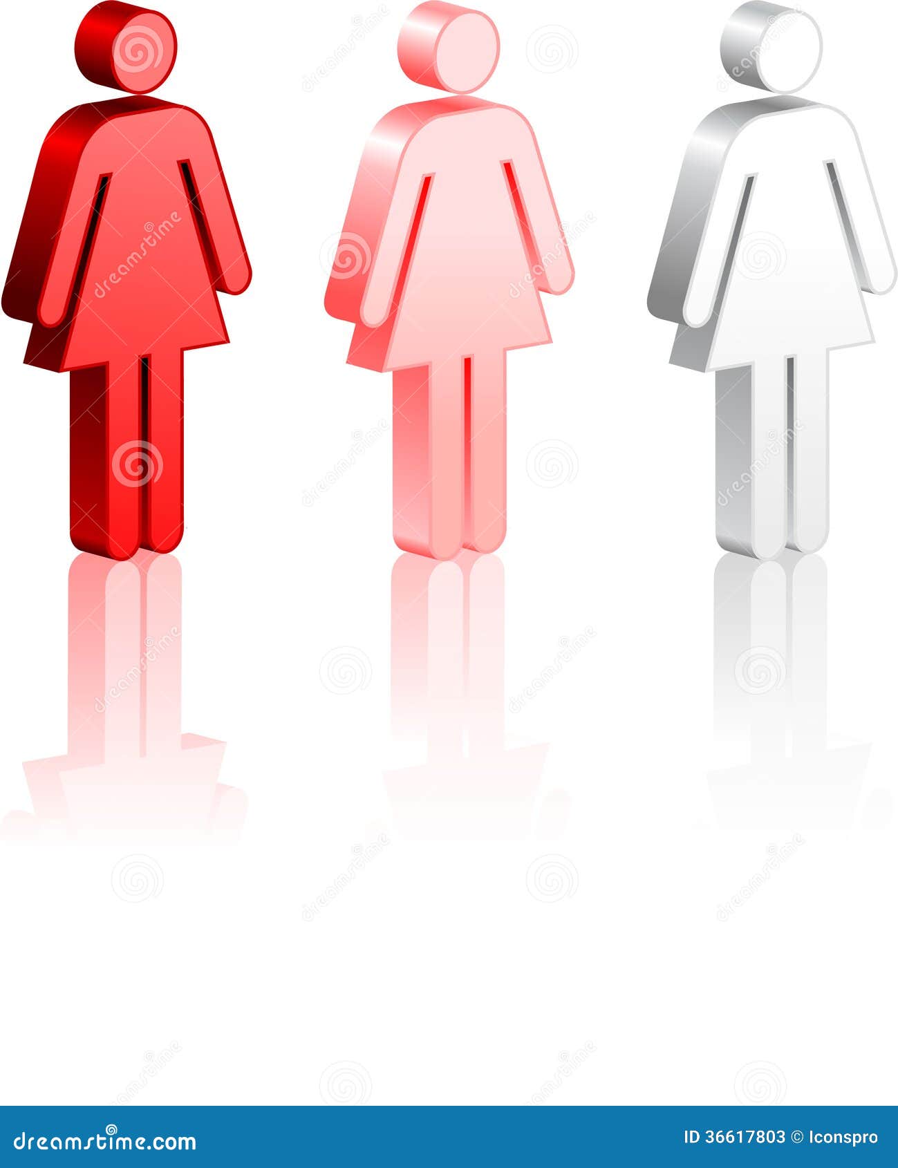 Female Stick Figures stock illustration. Illustration of white - 36617803