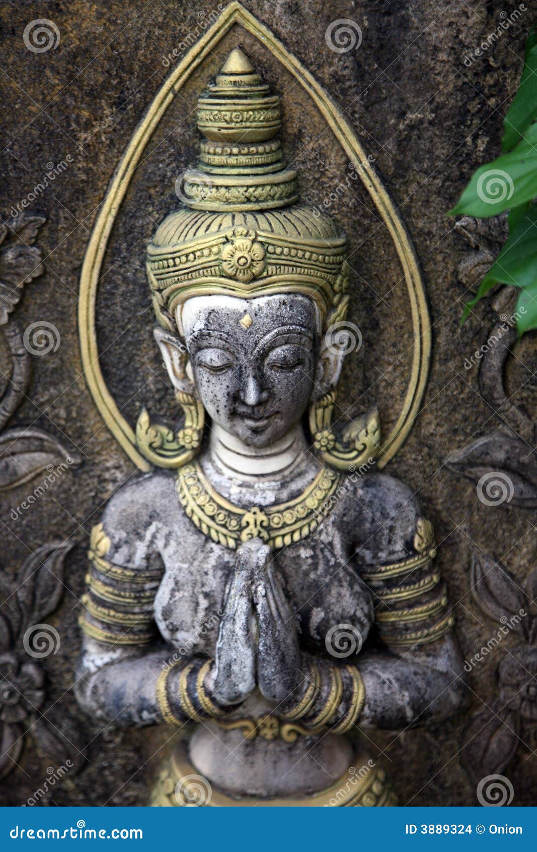 Female stone carving stock photo. Image of thai, girl - 3889324