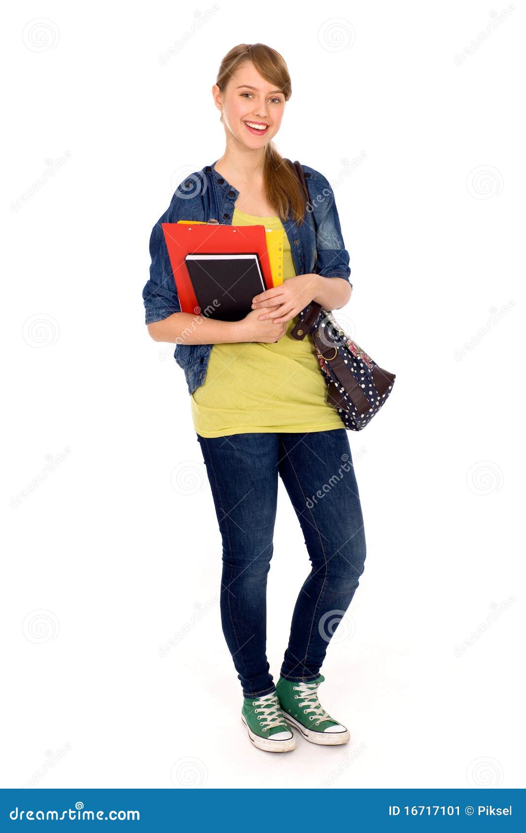 Female student stock image. Image of positive, smile - 16717101
