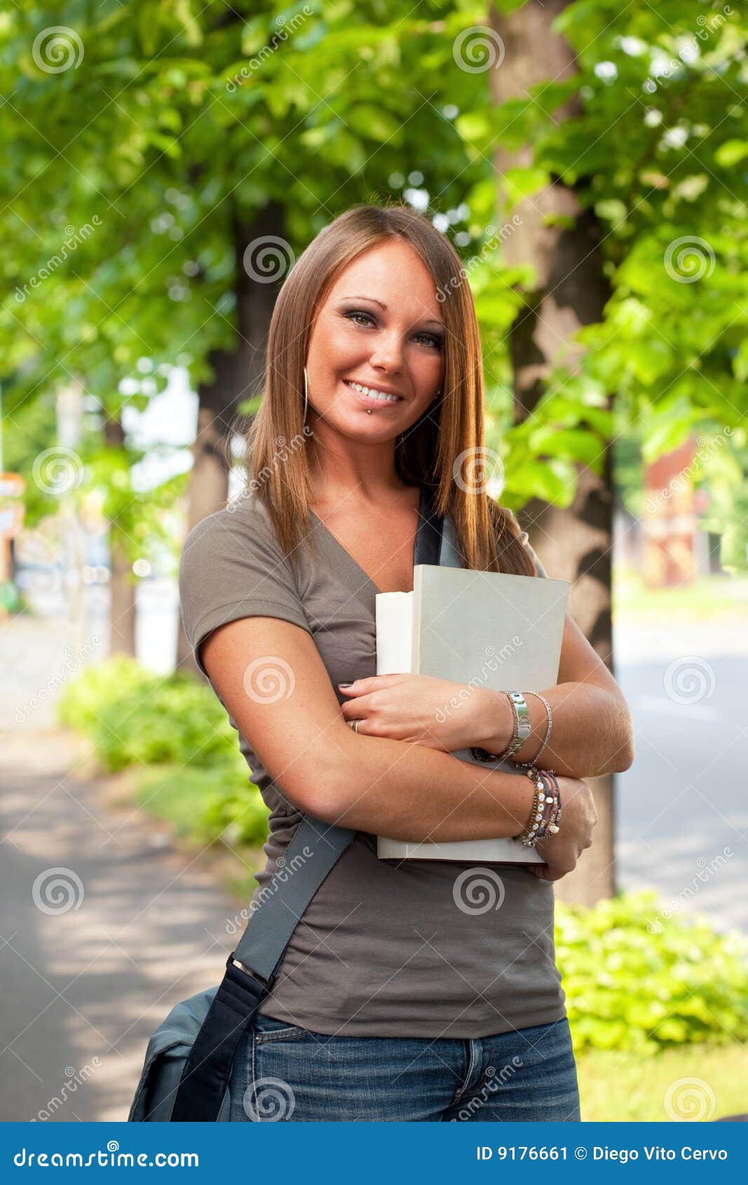 Female student stock image. Image of person, attractive - 9176661