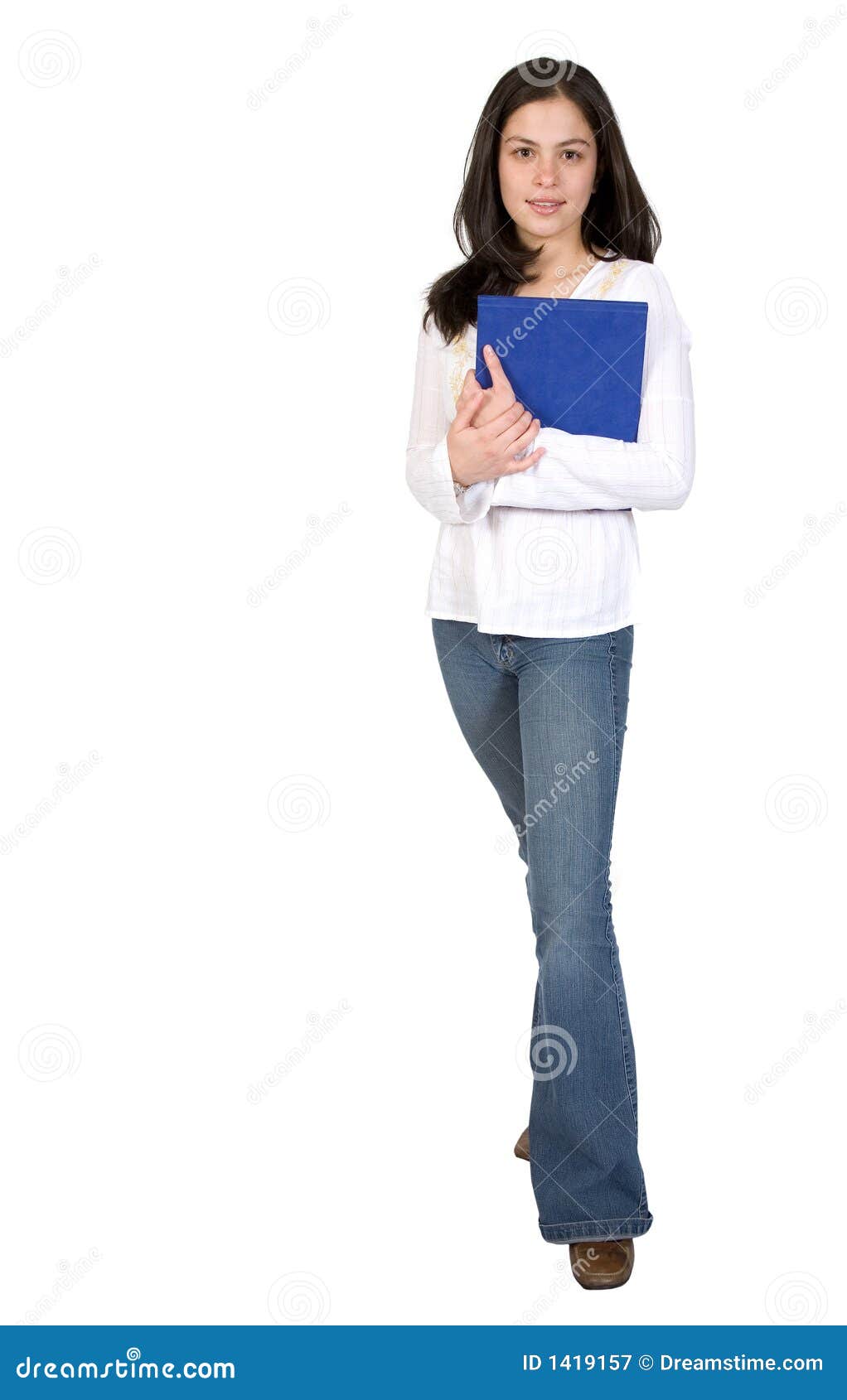 Female Student - Full Body Royalty Free Stock Photography - Image: 1419157