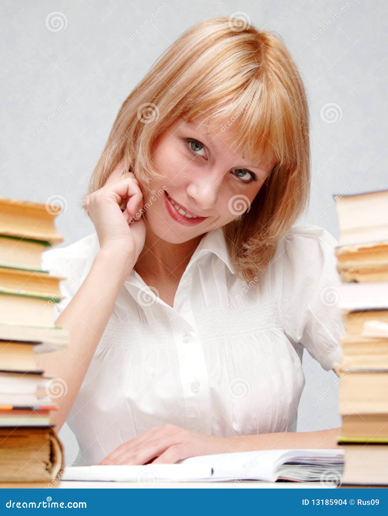 Female Student Portrait stock photo. Image of education - 13185904