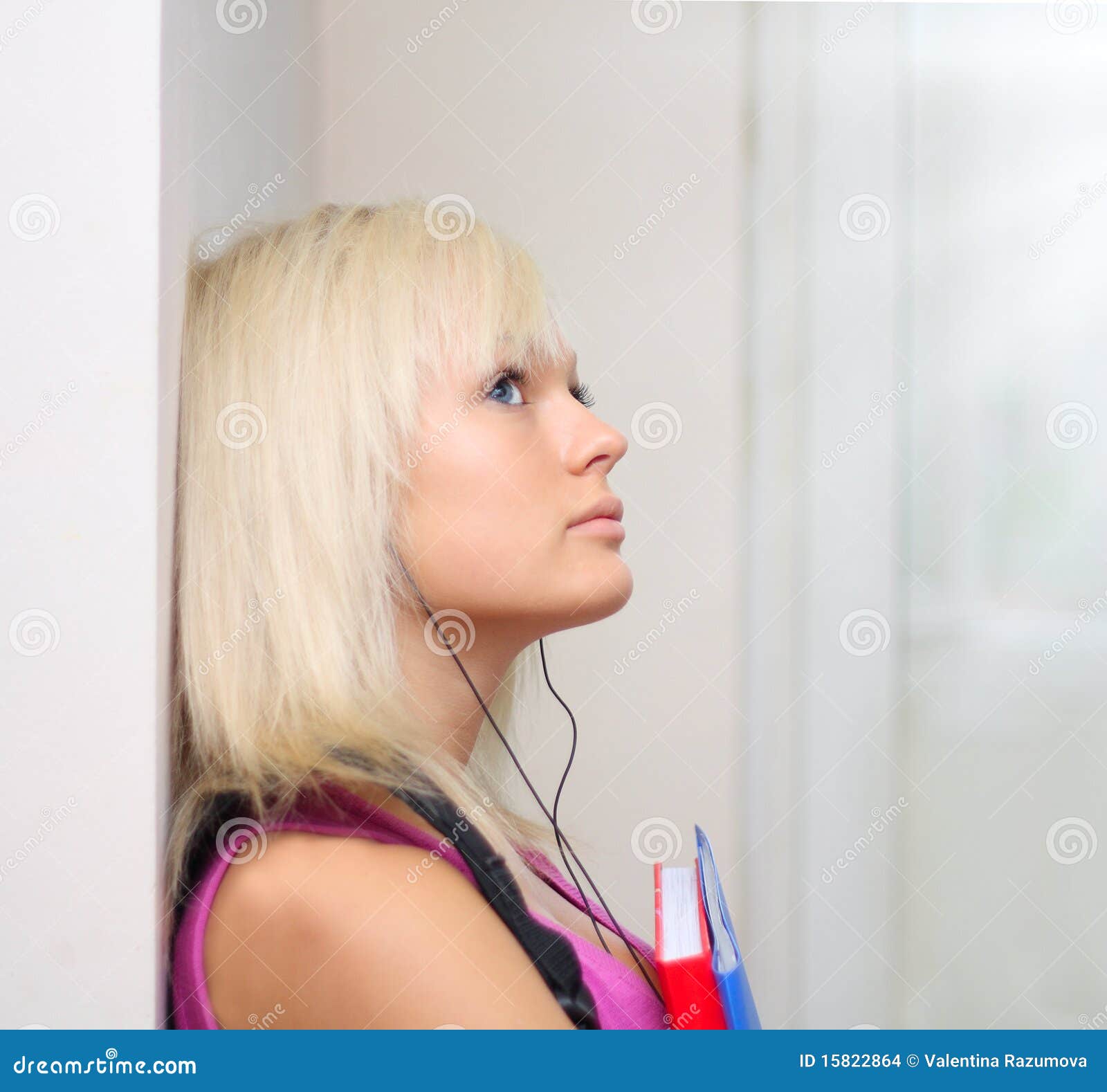 Female student portrait stock photo. Image of cute, college - 15822864