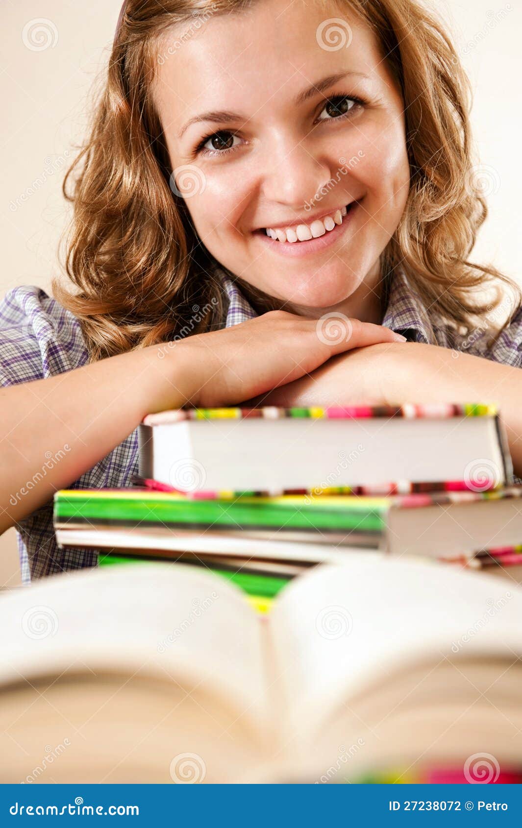 Female Student Portrait stock photo. Image of education - 27238072
