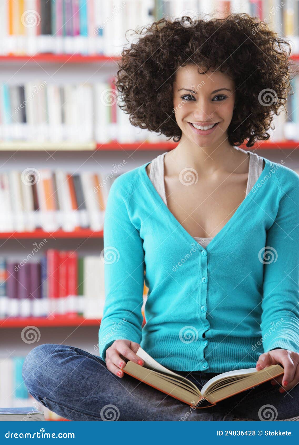 Female student portrait stock photo. Image of cheerful - 29036428