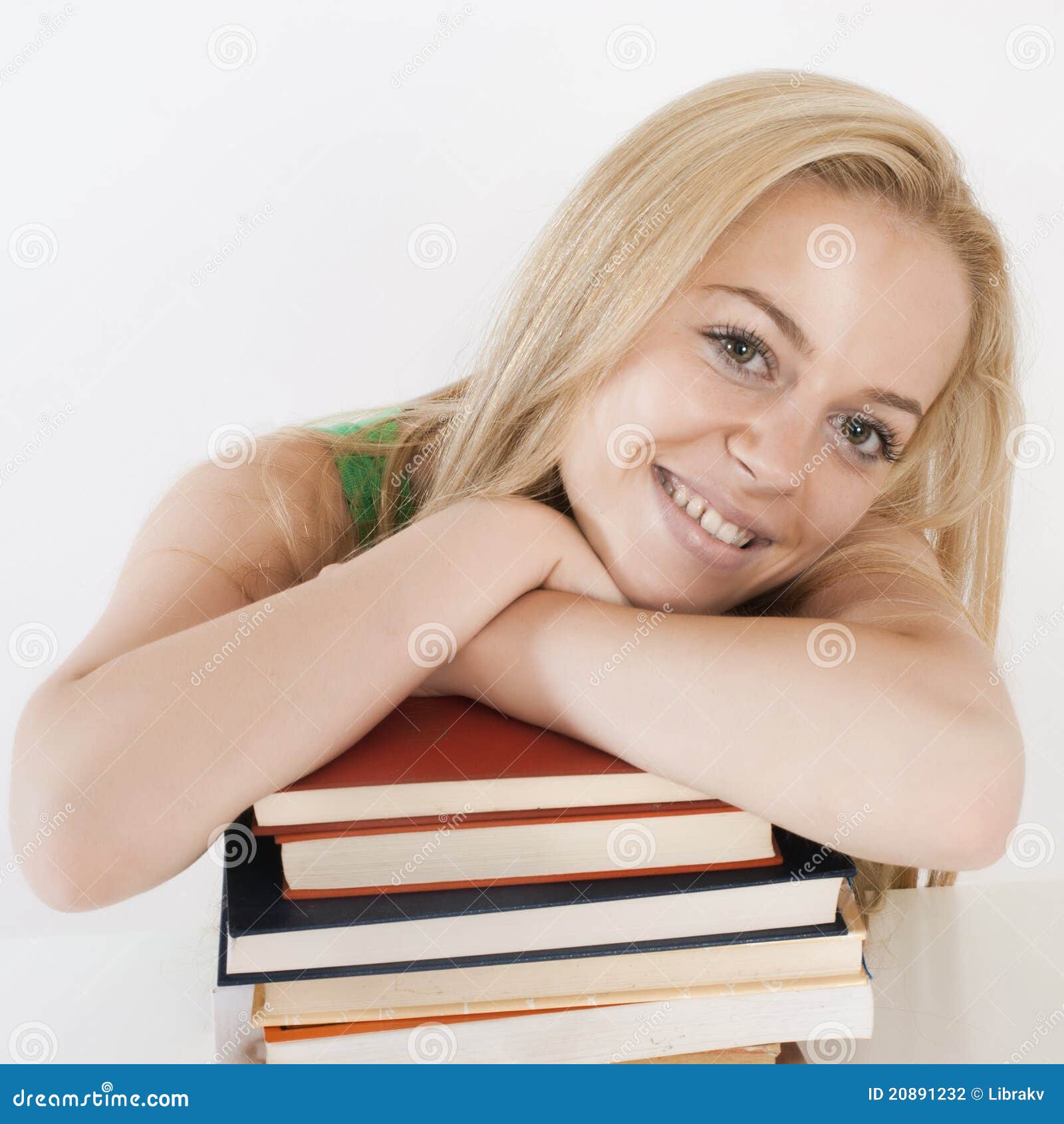 Female Student Portrait/Study and Learn Stock Photo - Image of ...