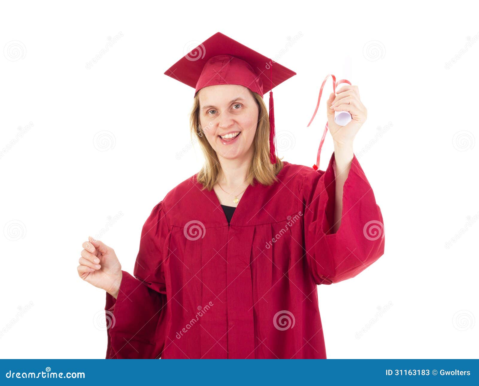 Female student stock image. Image of diploma, achievement - 31163183