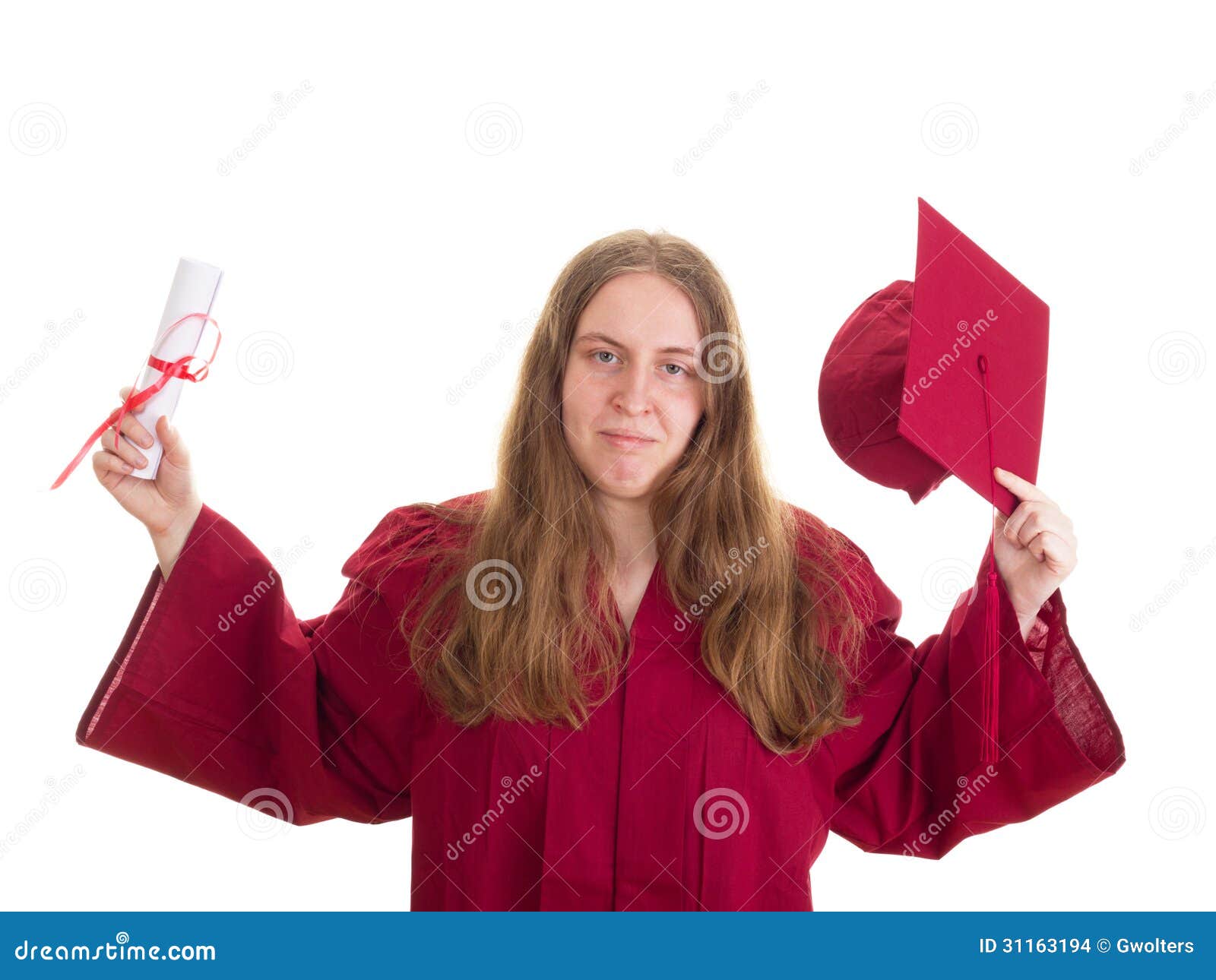 Female student stock photo. Image of female, master, academic - 31163194