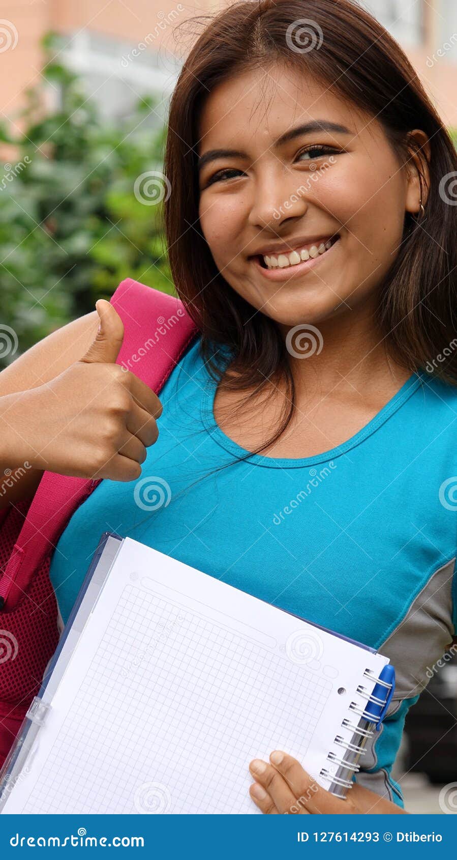 Female Student and Success stock image. Image of student - 127614293