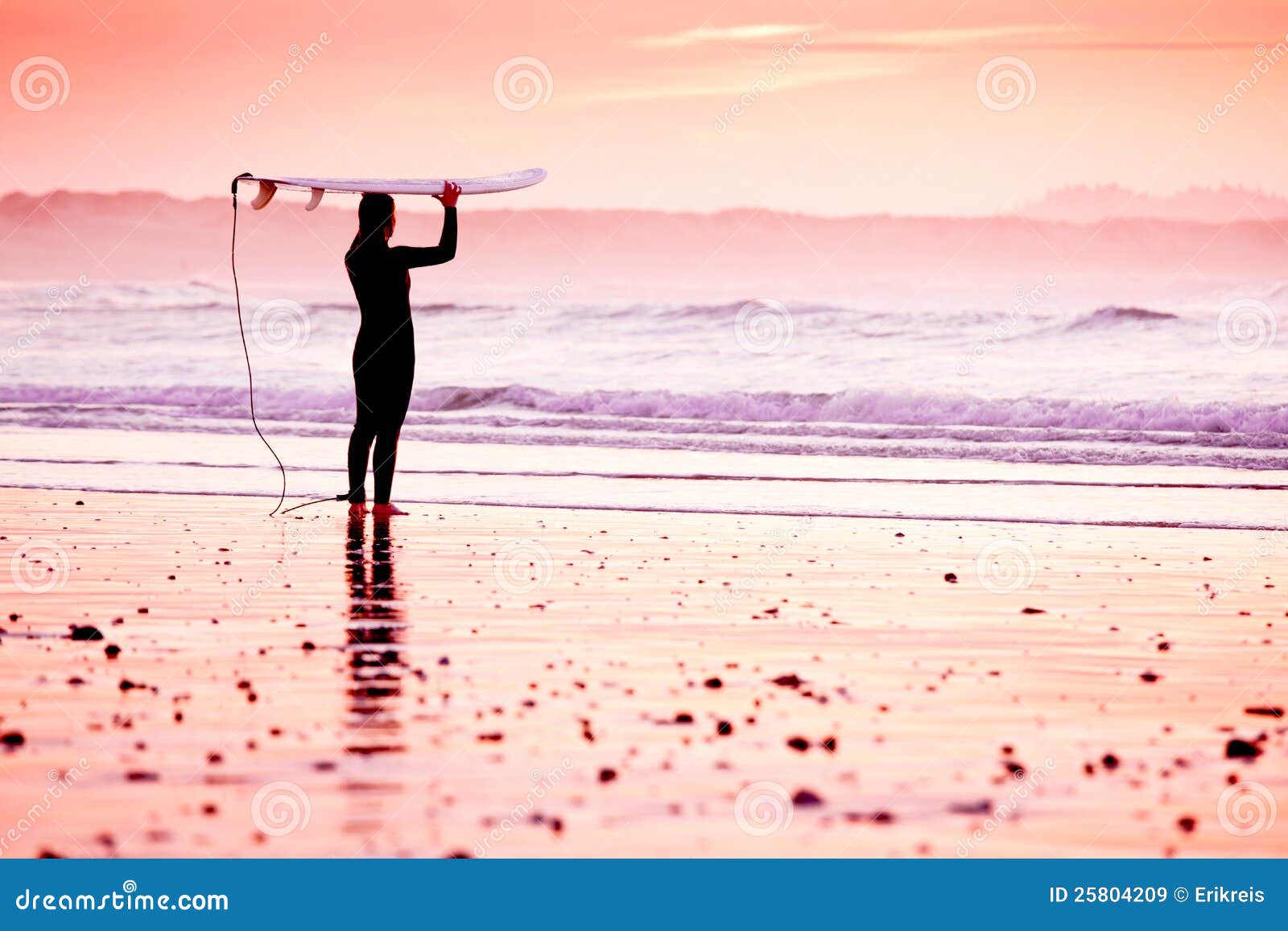 Female surfer stock image. Image of active, body, sunshine - 25804209