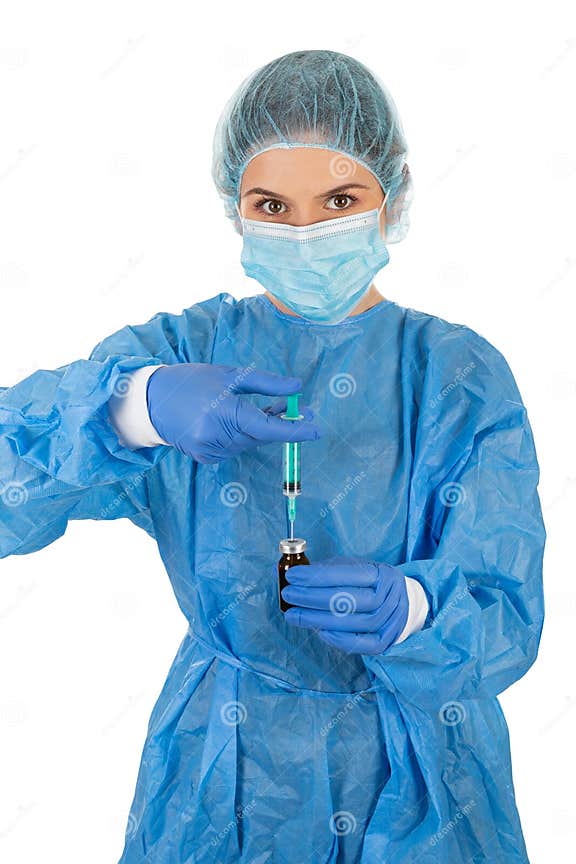 Female Surgeon Holding Intravenous Medicine Stock Image - Image of ... Female Surgeon Holding Intravenous Medicine Stock Image - Image of ...