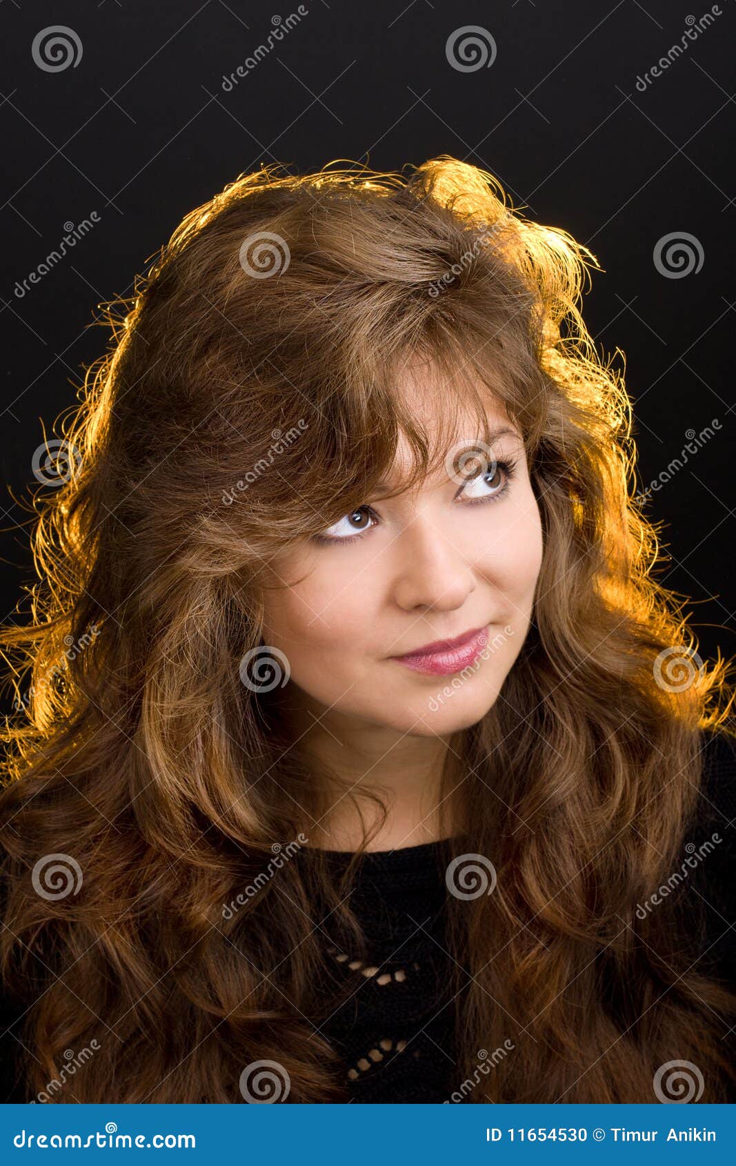 Female suspicion stock photo. Image of caucasian, hair - 11654530