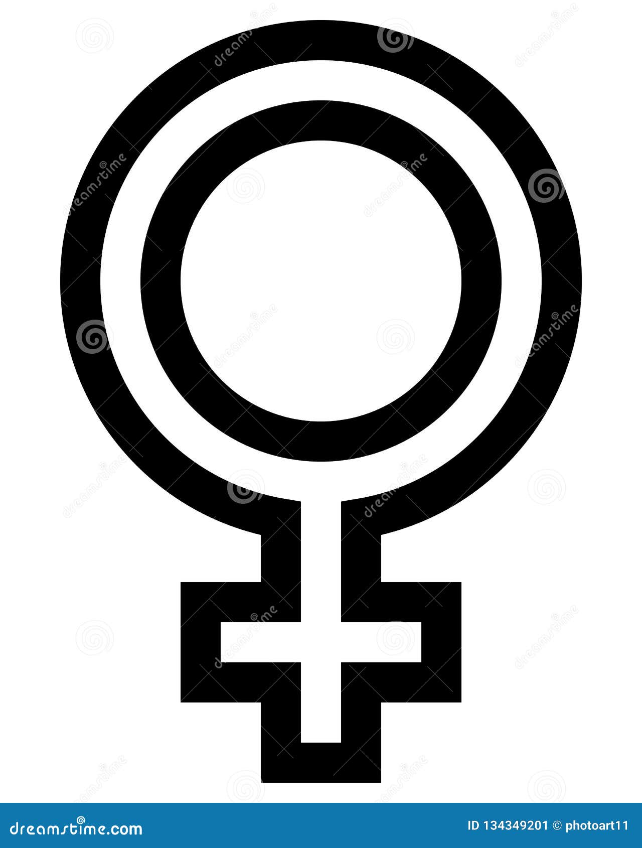 Female Symbol Icon - Black Outlined, Isolated - Vector Stock Vector ... Female Symbol Icon - Black Outlined, Isolated - Vector Stock Vector ...