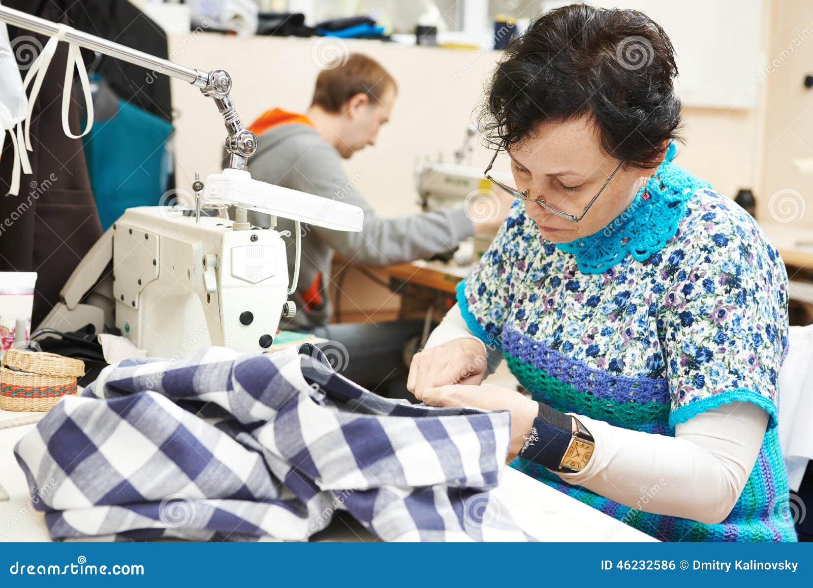 Female tailor at work stock photo. Image of craftsman - 46232586