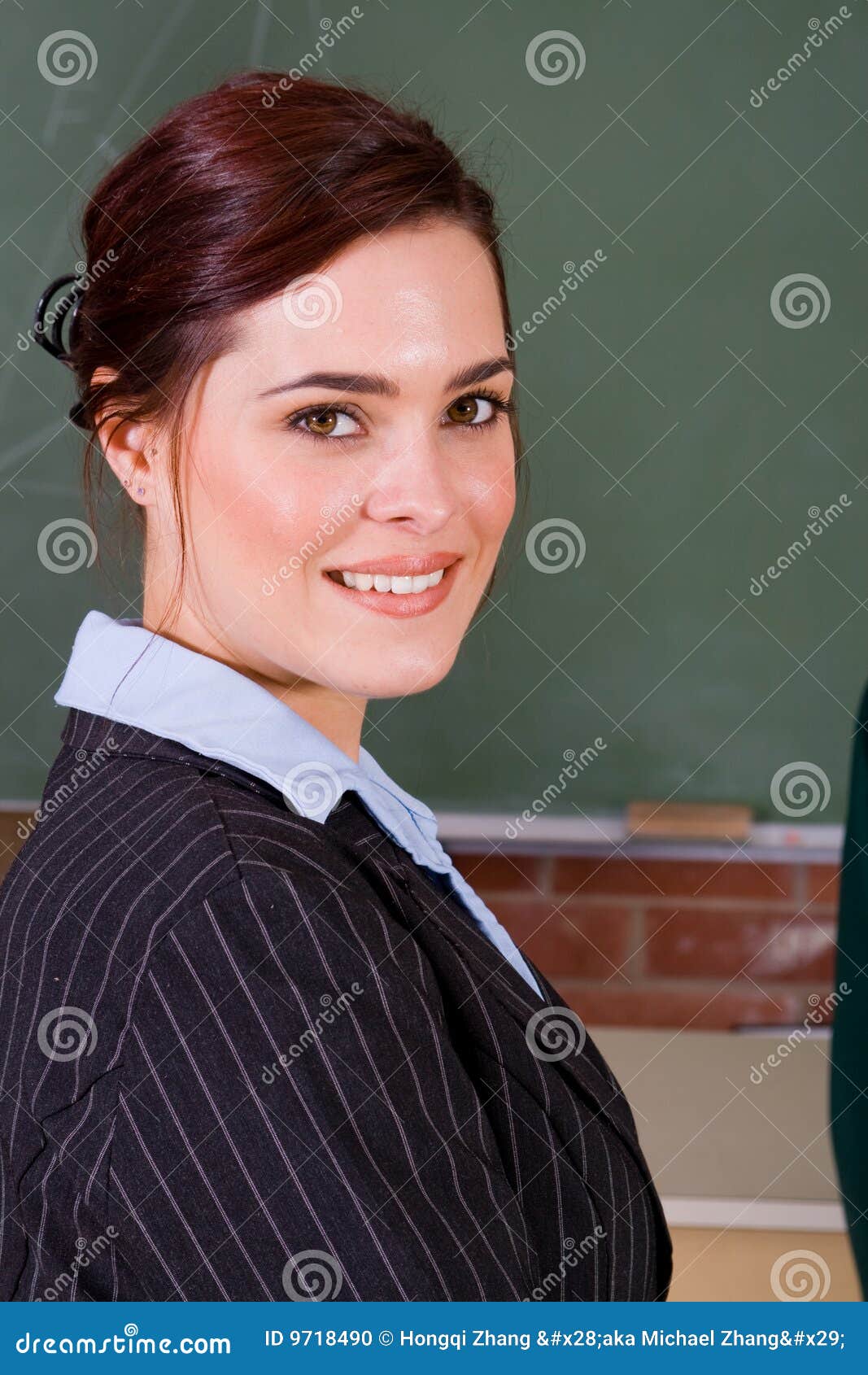 Female teacher stock photo. Image of beauty, close, attractive - 9718490