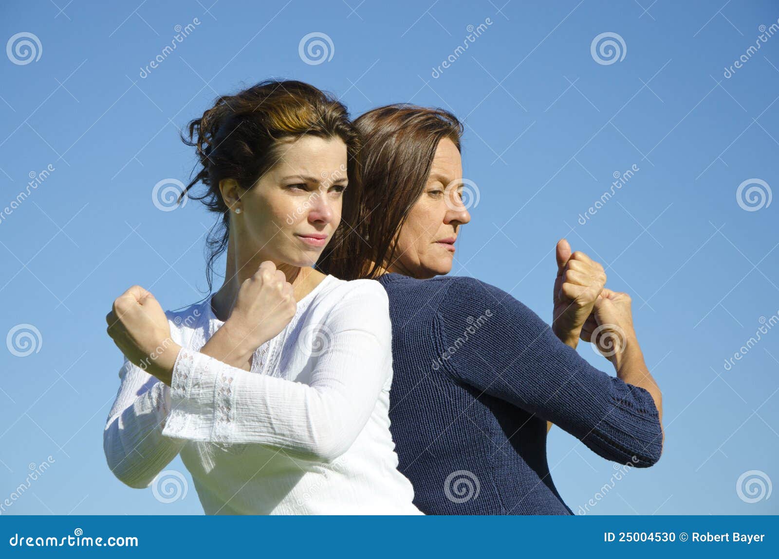 Female team ready to fight stock photo. Image of enemies - 25004530