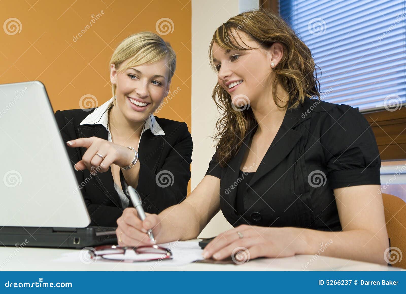 Female Teamwork stock image. Image of female, executives - 5266237