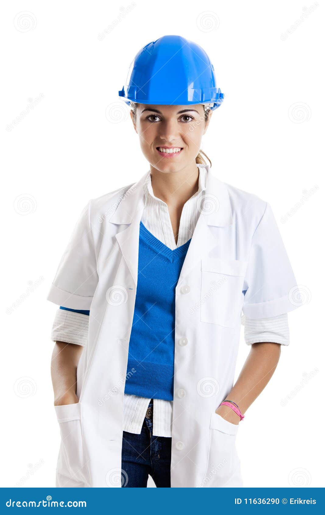 Female technician stock photo. Image of beauty, girl - 11636290