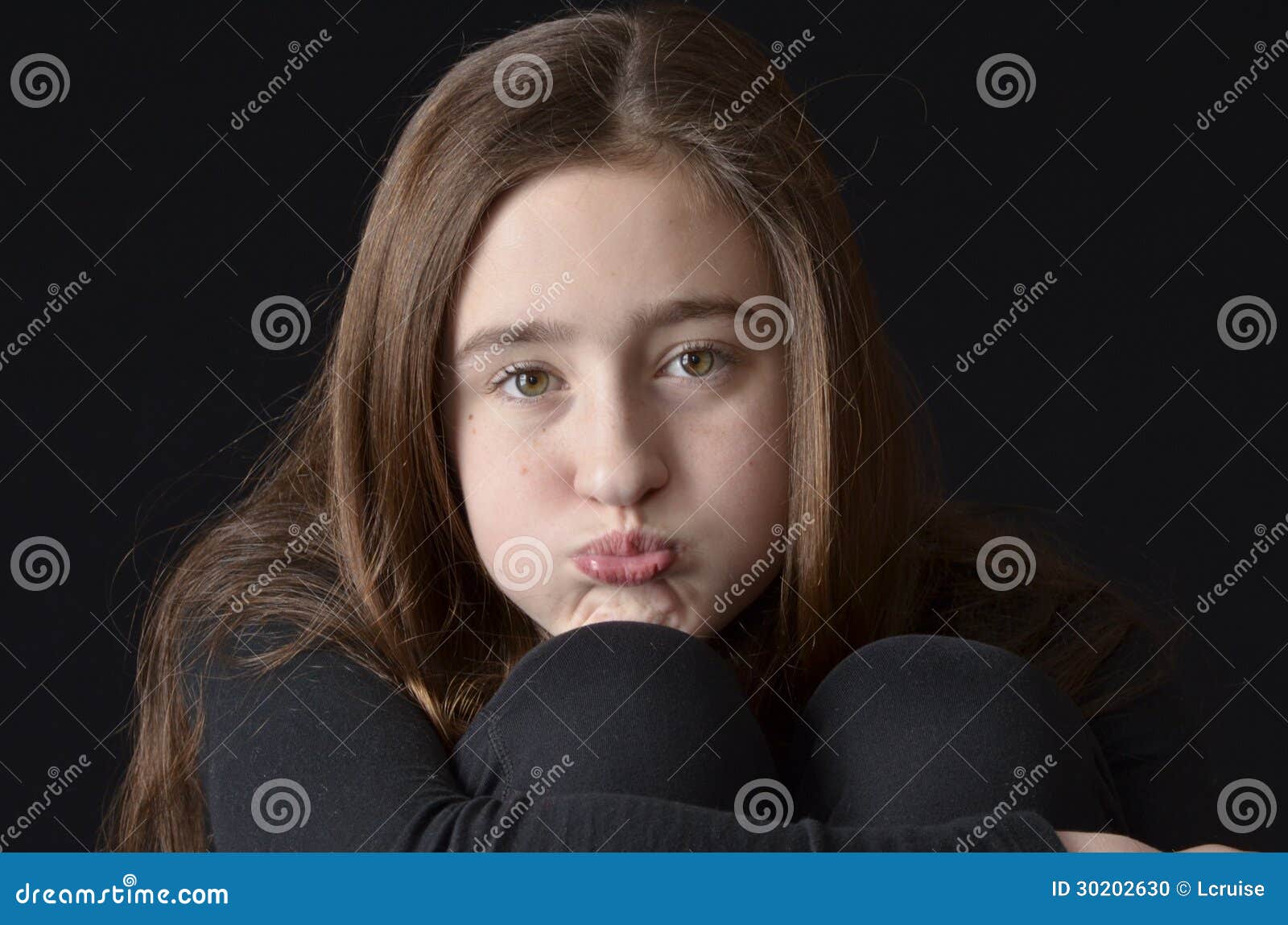 Bored stock photo. Image of female, expression, woman - 30202630