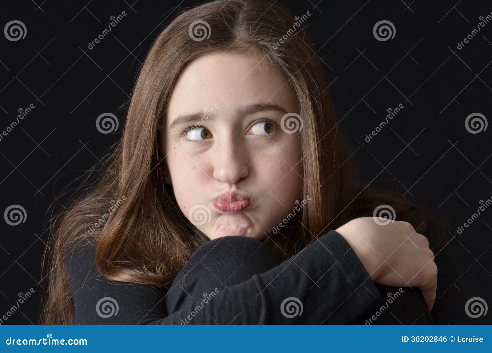 Silly face stock photo. Image of cute, goofy, female - 30202846