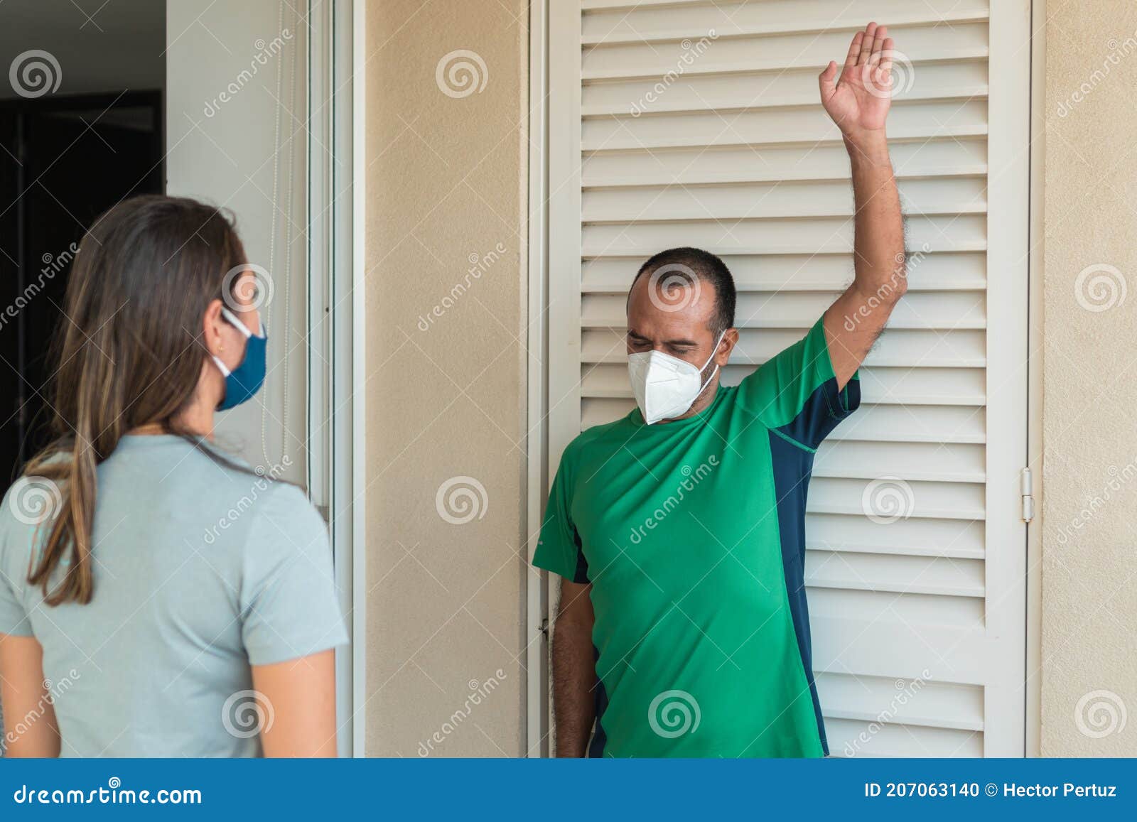 Female Therapist Doing Recusal Exercises with an Older Patient Stock ...