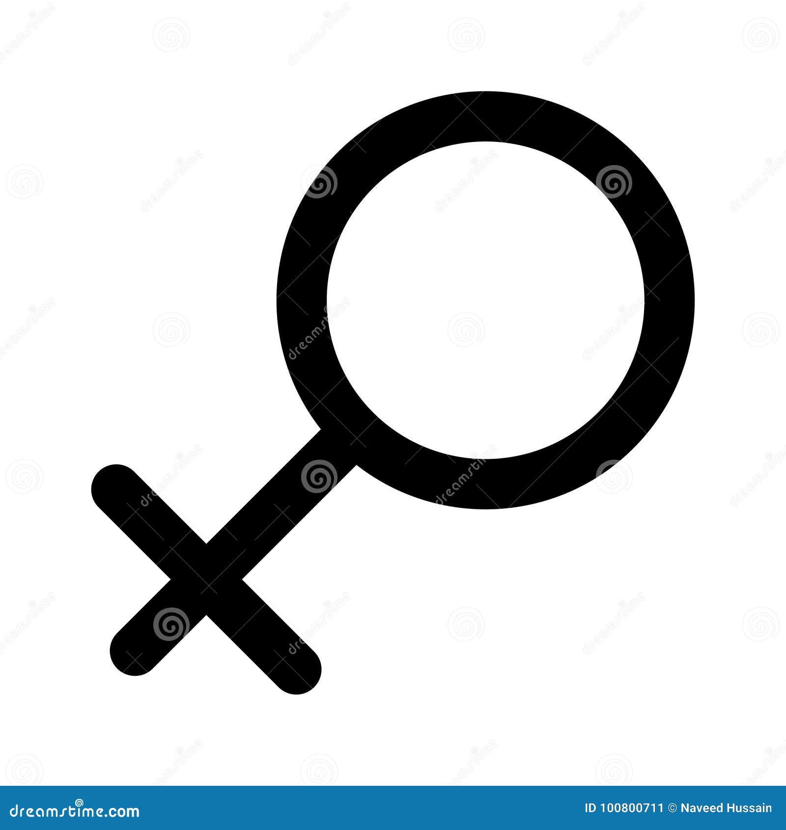 Female icon stock illustration. Illustration of black - 100800711