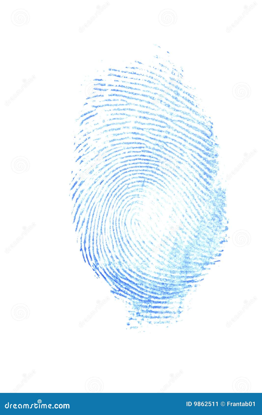 Female thumb print stock image. Image of crime, blue, impression - 9862511