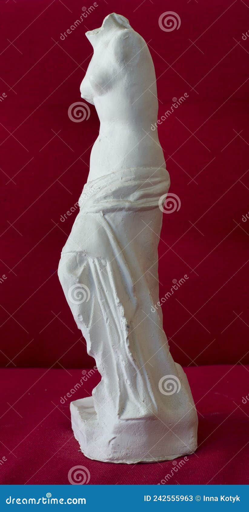 Female Torso, Plaster Model, Cast, Object for Drawing. the Study of Human Anatomy. Model for ...