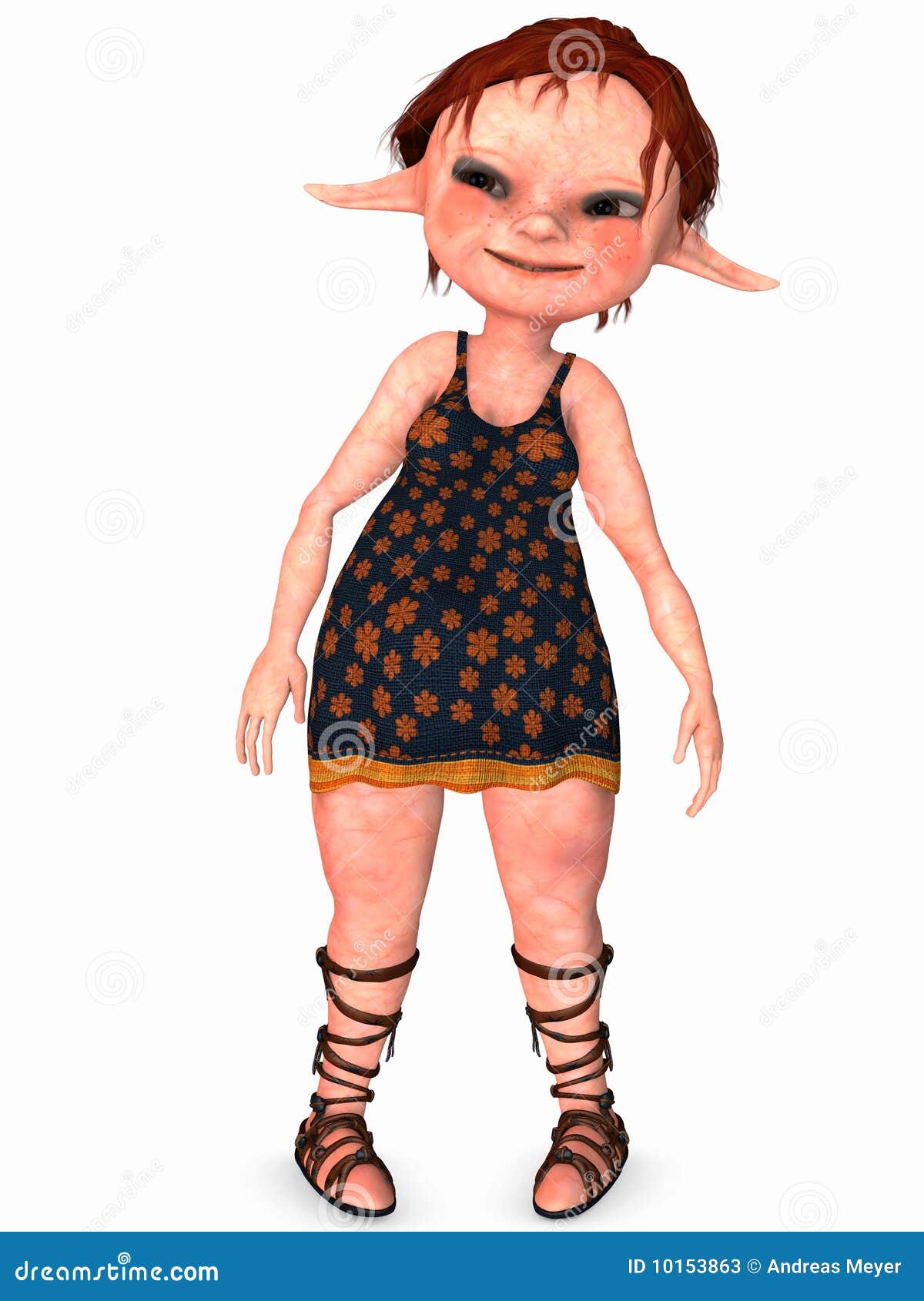 Female Troll stock illustration. Illustration of culture - 10153863