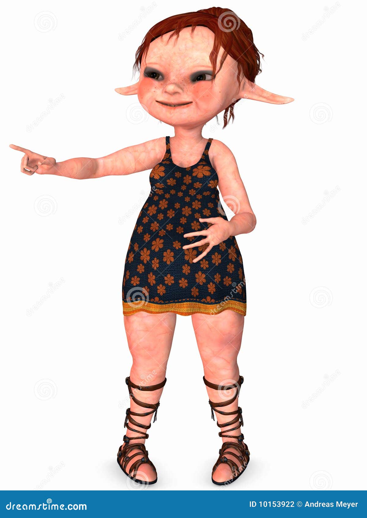 Female Troll stock illustration. Illustration of teeth - 10153922