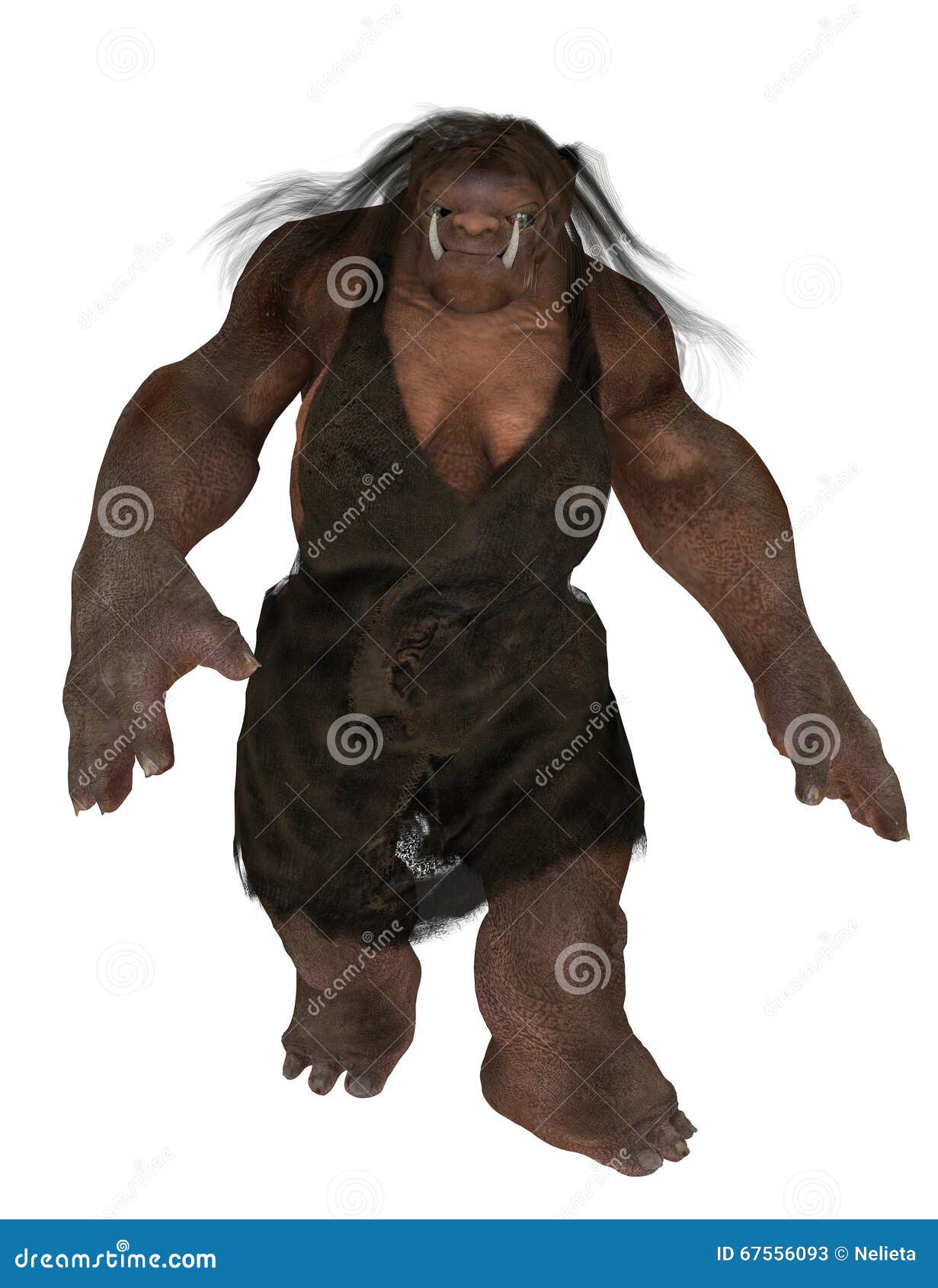 Female Troll stock illustration. Illustration of statue - 67556093