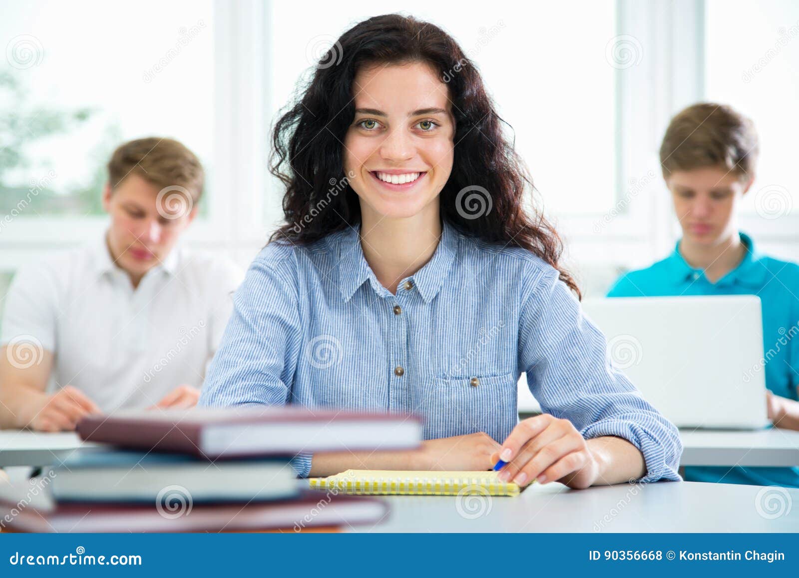 Female University Student Portrait Stock Photo - Image of adult, higher ...