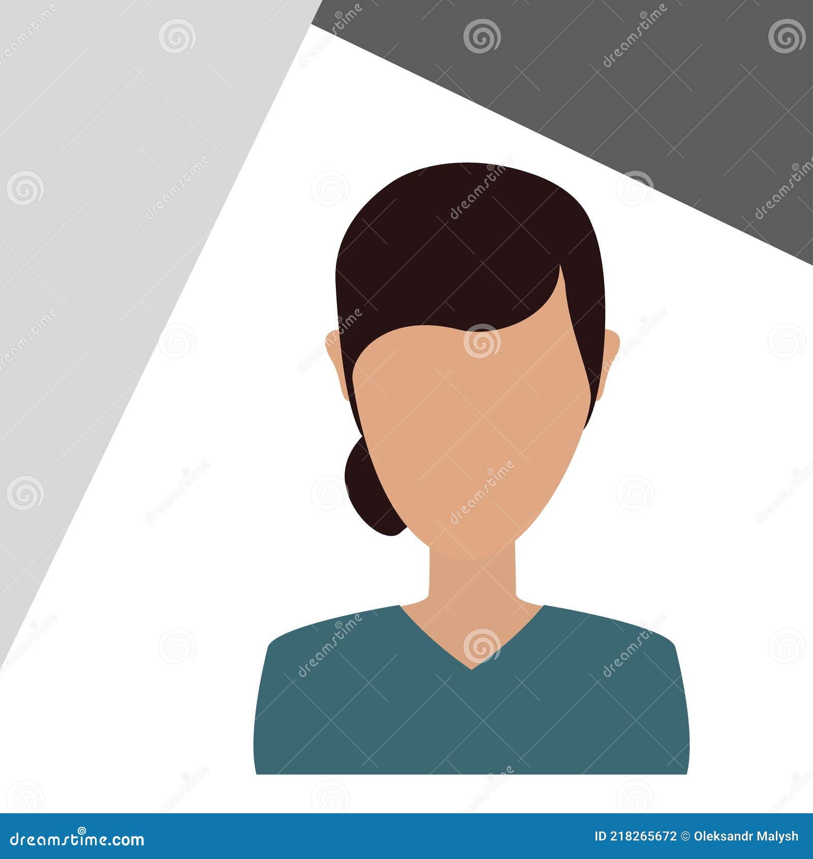 Female User Profile Icon Vector Illustration Design Isolated Stock ...