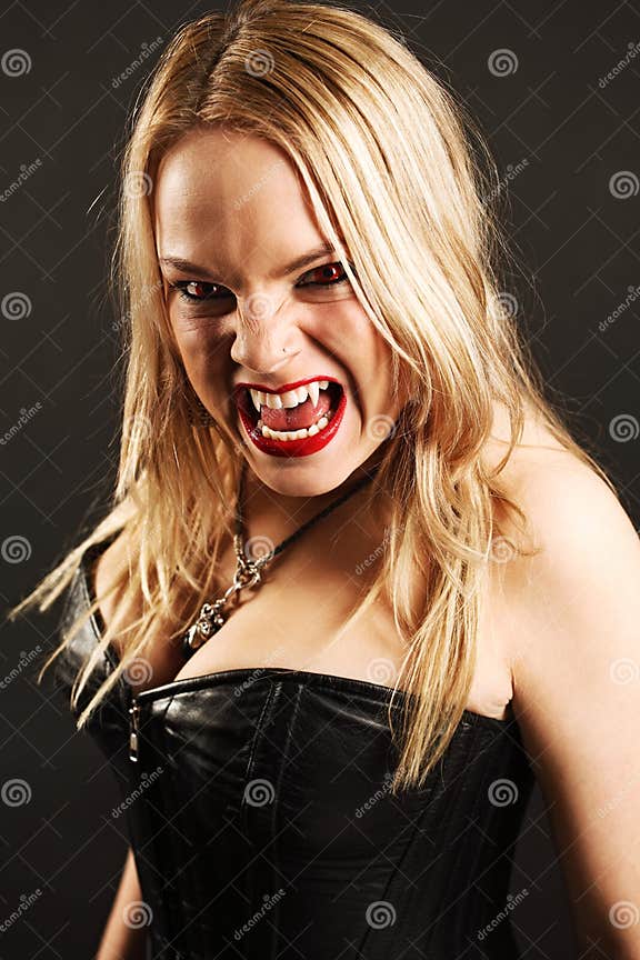 Female vampire stock image. Image of anger, eyes, face - 23569479