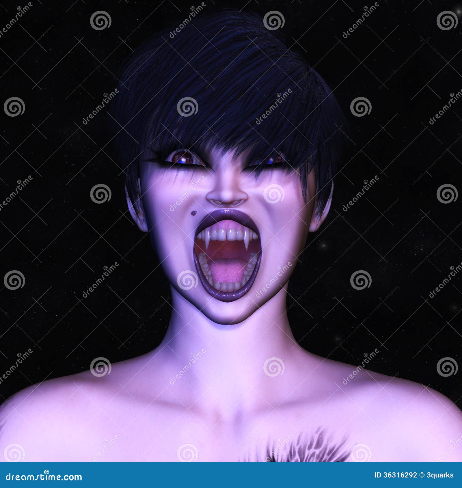 Female Vampire Stock Photography | CartoonDealer.com #36316292