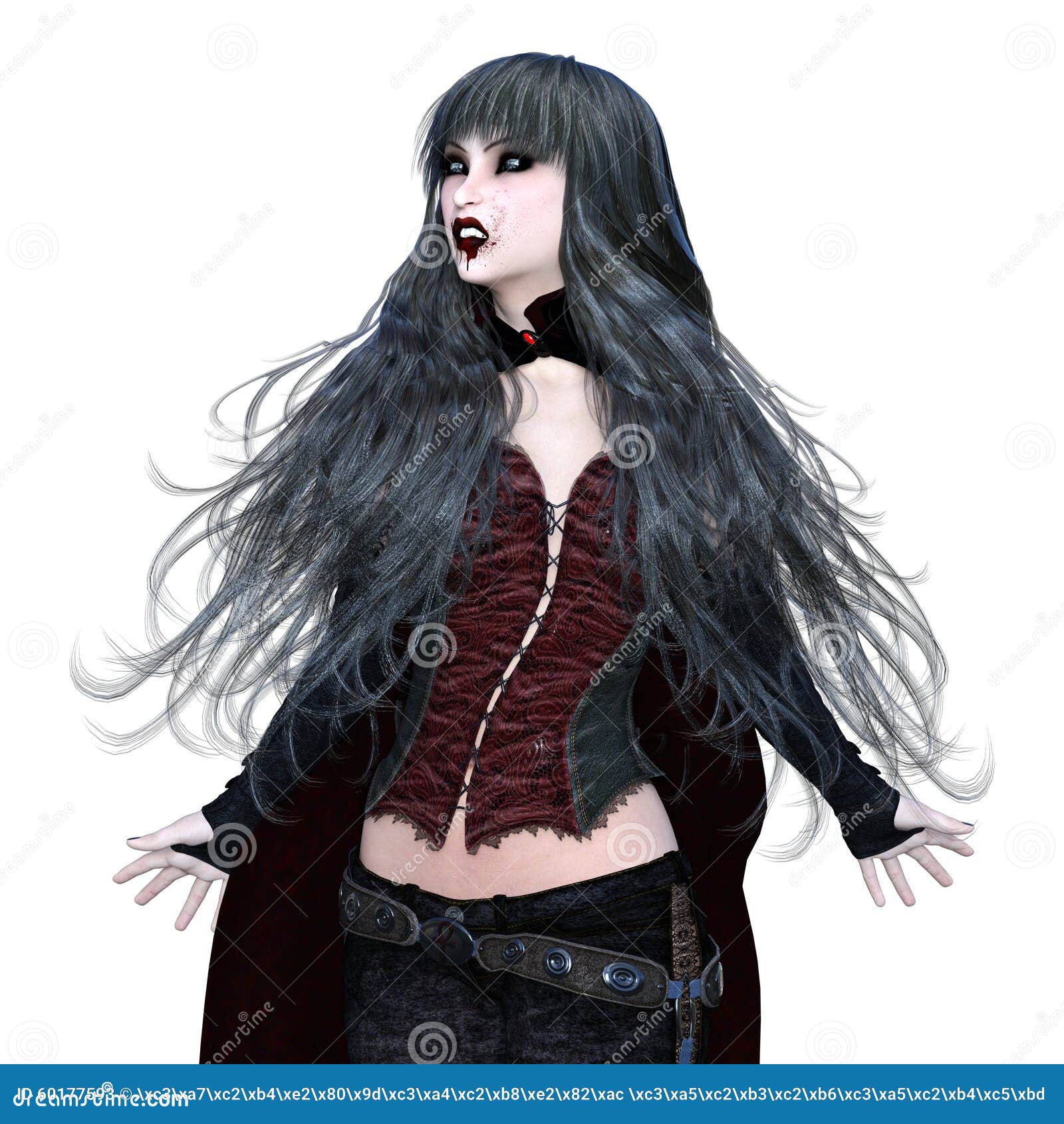 Female vampire stock image. Image of horror, white, woman - 60177593