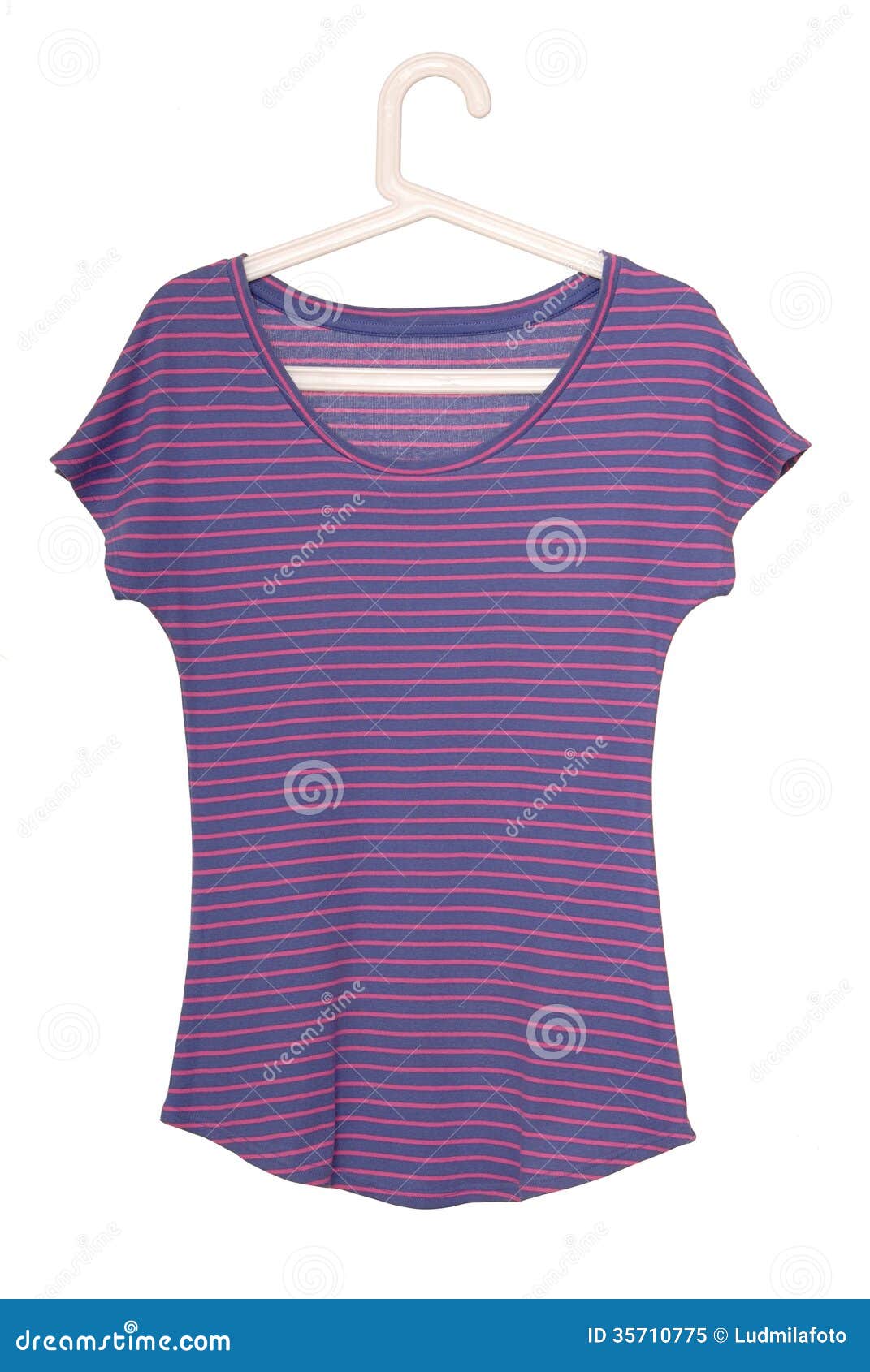 Female violet tee-shirt stock image. Image of pink, dress - 35710775